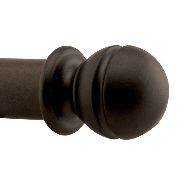 Matte Black Ball End Stops for Rolling Ladder