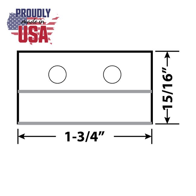 Satin Nickel Horizontal Roll Glide Type Support Bracket for Rolling Ladder