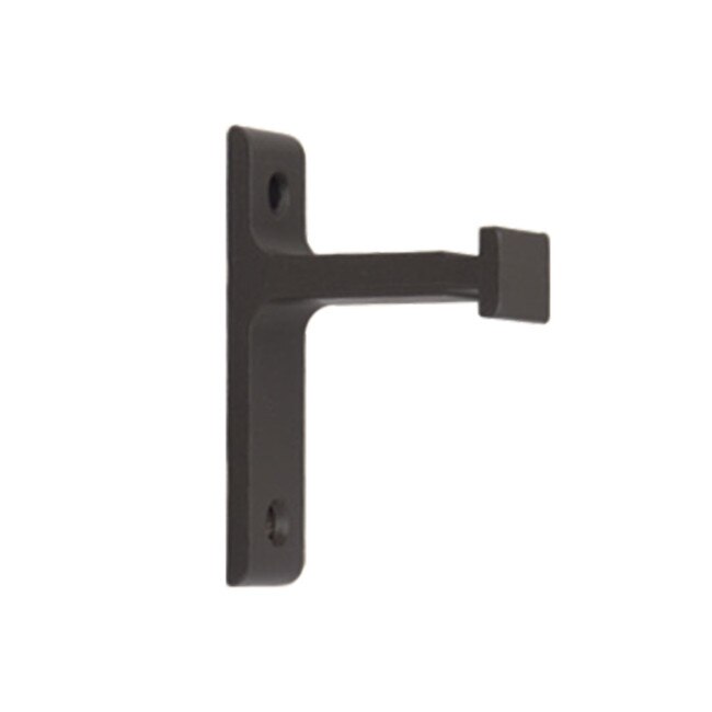 Matte Black Vertical Roll Glide Type Support Bracket for Rolling Ladder