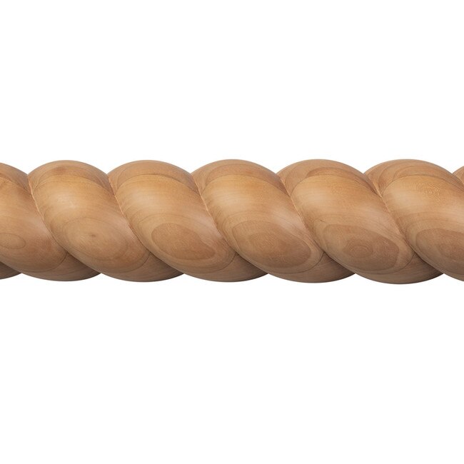 Premium Half Round Accent Rope Moulding 4in W | ROPE-400
