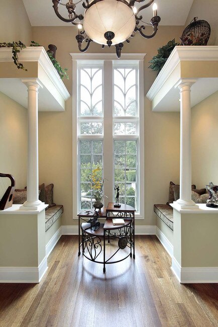 Vinyl Baseboard 5-5/8in High x 1/2in Proj | ZZ-RPS-4475