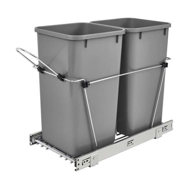 Rev-A-Shelf | Double 27 Qrt | Pull-Out Waste Containers