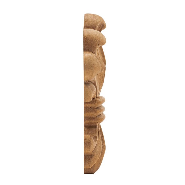 Hand Carved | Solid North American | Deco Applique | RWC005 Series ...