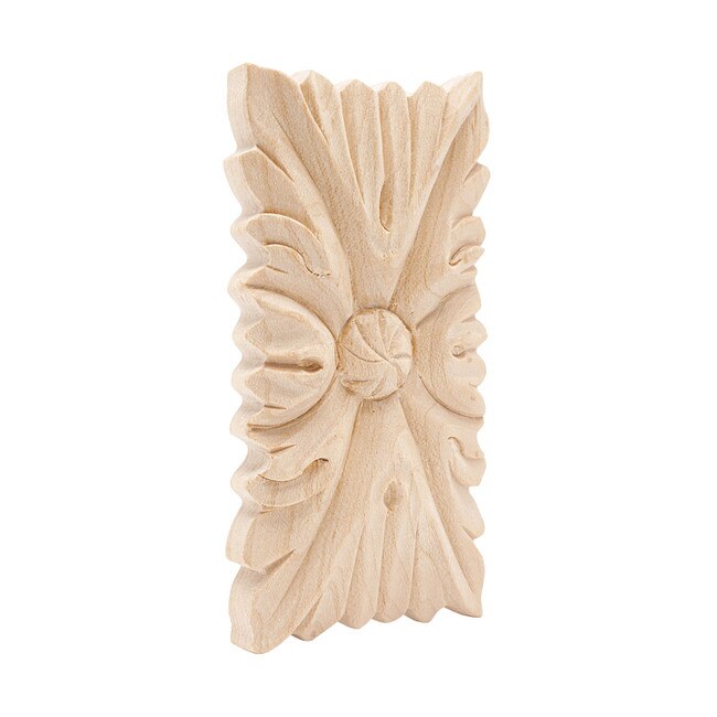 Hand Carved | Solid North American | Rosette Applique | RWC008 Series ...