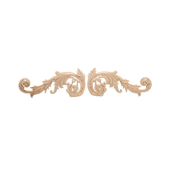 Decorative Architectural Wood Scroll | RWC204