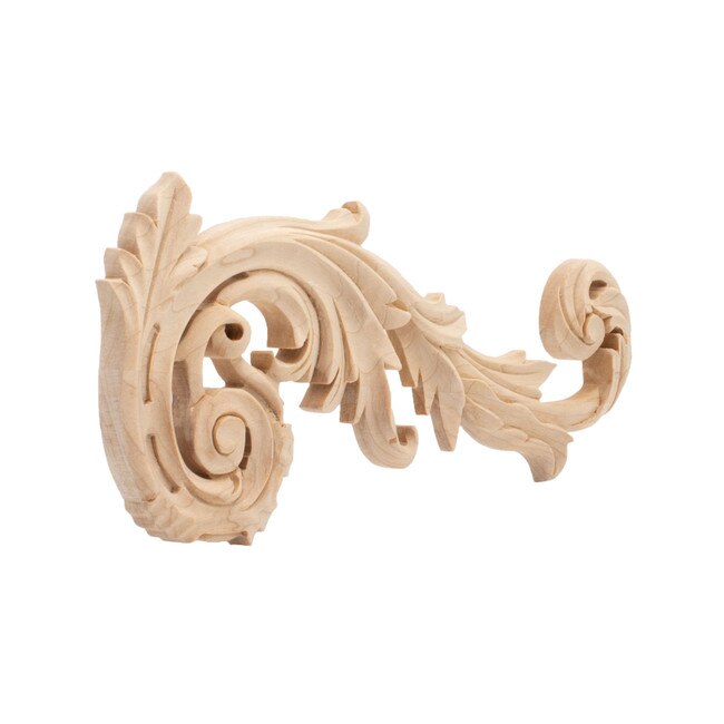 Decorative Architectural Wood Scroll | RWC204