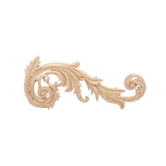Decorative Architectural Wood Scroll | RWC204