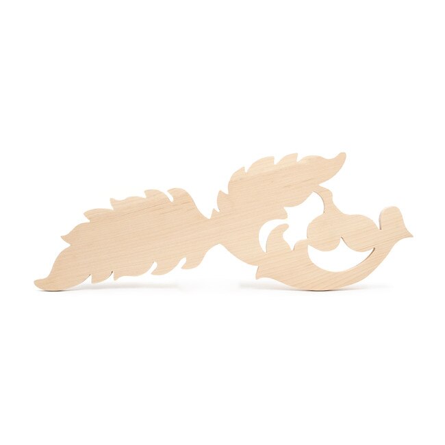 Decorative Architectural Wood Scroll | RWC30