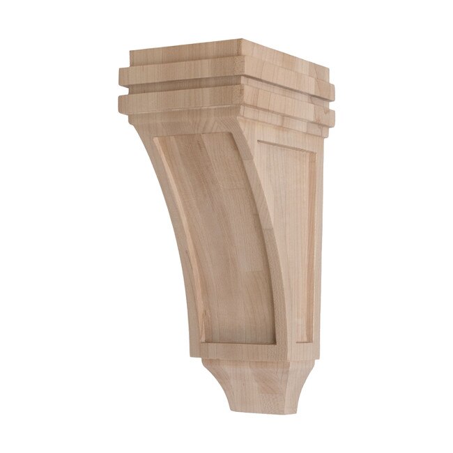 Unfinished | Solid North American Hardwood Corbel | RWC830 Series