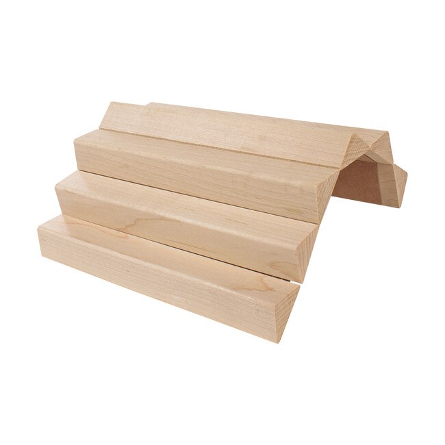 1ft Wide x 8ft High Unfinished Solid Decorative Tambour Sheet Triangle ...