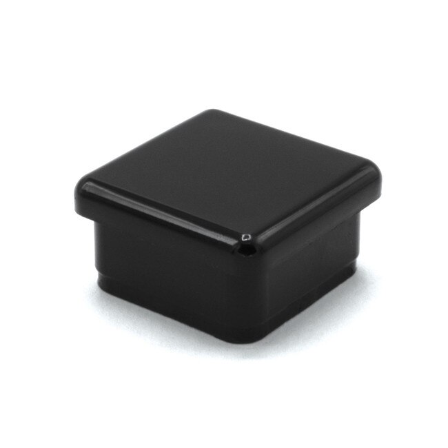 1in Sq | 16 Gauge ABS | Plastic Inside End Cap for Tubing | S51-3216-PARENT