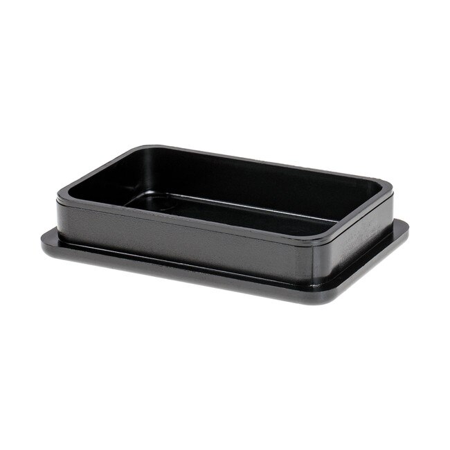 Rectangular Plastic End Cap 2in x 3in Rectangular | T28-U2-WH-25