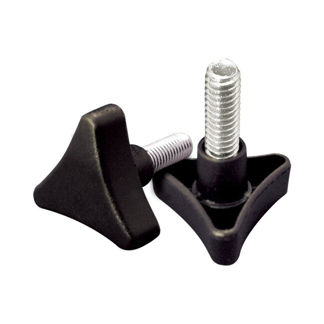 Black Triangle Style Adjustment Knob | ALU847-M-48-1