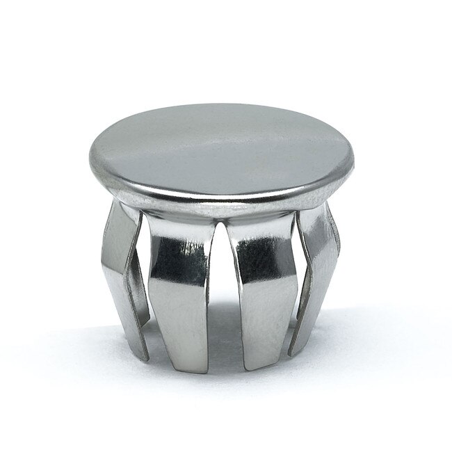 Metal Inside Spring Loaded End Cap 3/4in Dia | T80-U2-BK-4