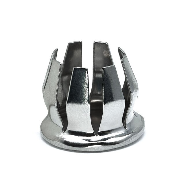 Metal Inside Spring Loaded End Cap 3/4in Dia | T80-U2-BK-4