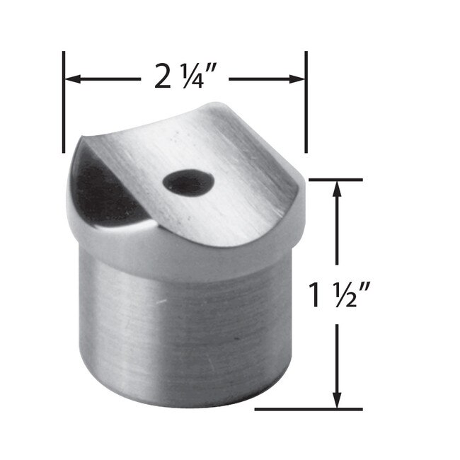 Handrail Saddle Bracket 1-1/2in H | S83-217