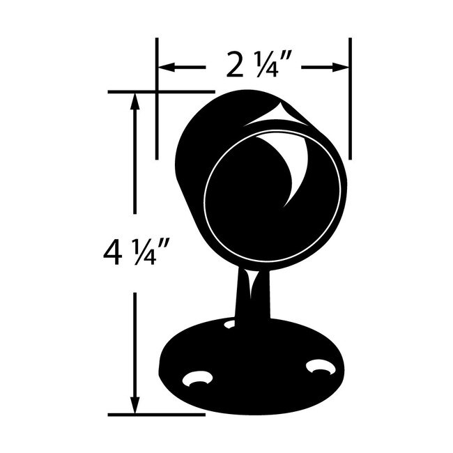 Rail Bracket Fits 2in Dia Rail | S83-227F