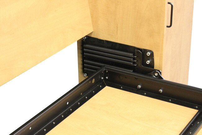 Queen Frame Hardware Kit | Extra Strength Alpha Panel Bed Kit | 13" Bed ...