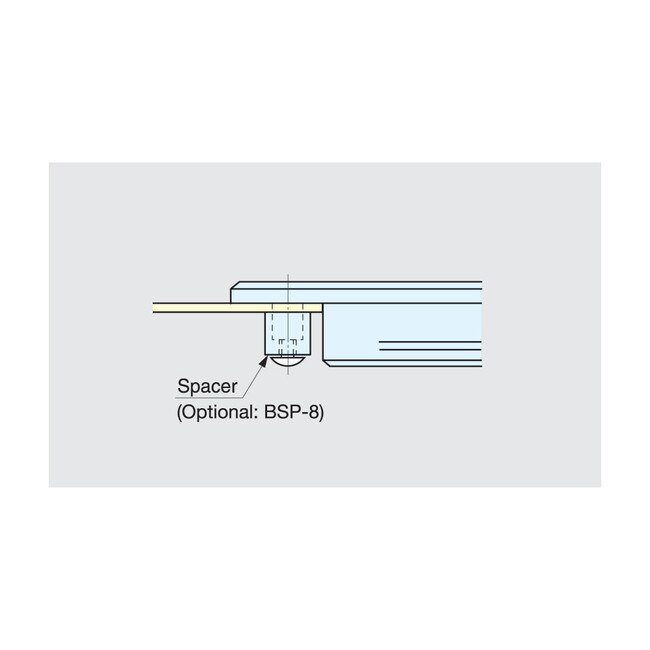 Sugatsune Flush Pull | SD-160/SN