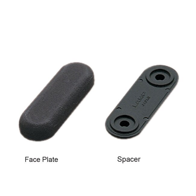 Sugatsune 1-7/8" Long Black SDS Face Plate | SDS-50GBL