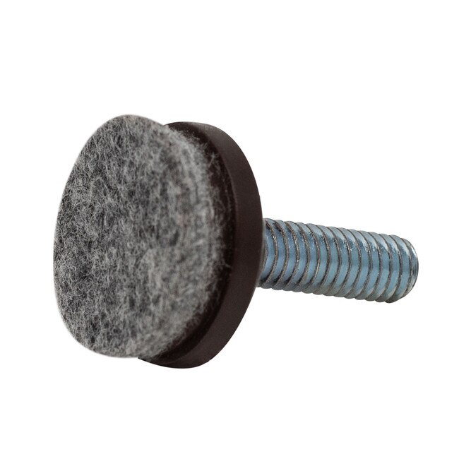 Felt Bottom Furniture Leveler 5/16-18 x 1in Long | SGL-325