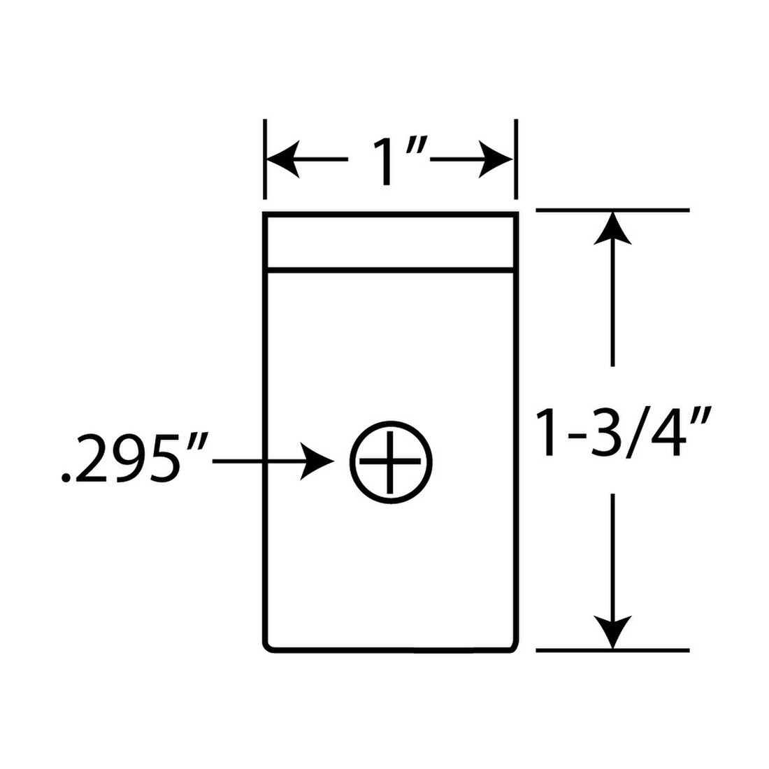 Zinc Plated Steel Sign Clip For 3/8" Wire