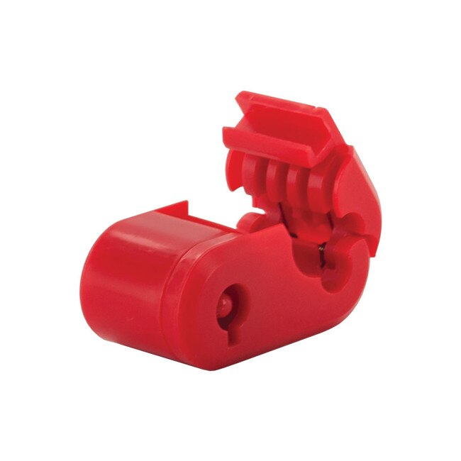Red Shelf Hook Stop Lock For Gridwall And Slatwall Brackets
