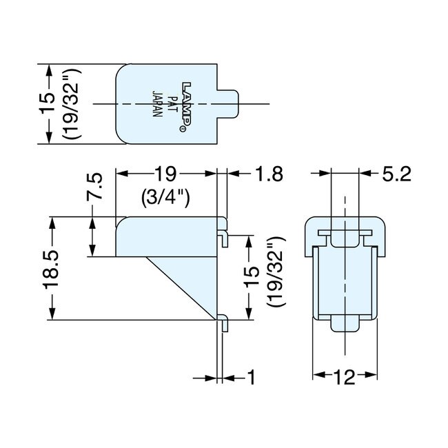 Sugatsune Shelf Support | SMB-15R Series | SMB-15R
