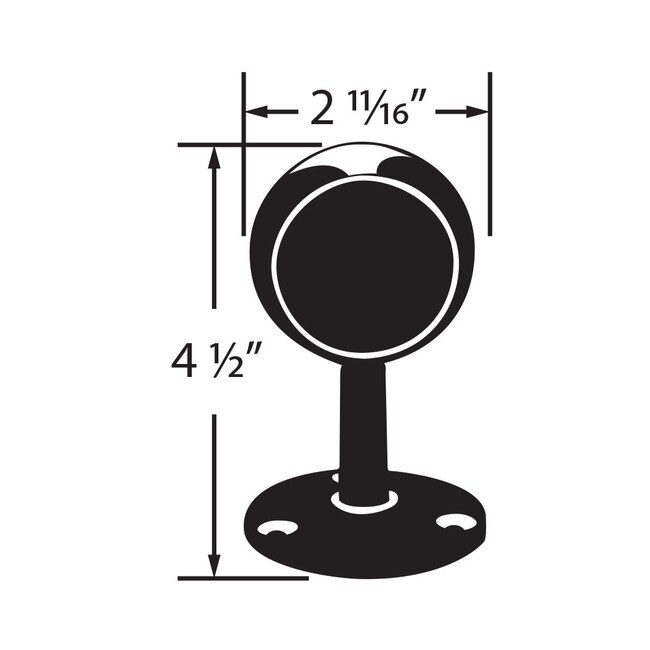 Ball End Post For Railing | S83-227-PARENT