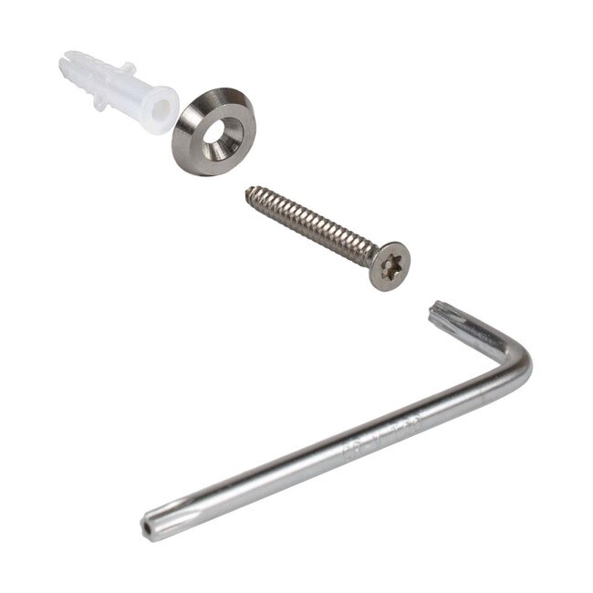 Tamper Proof Stainless Steel Signage Screw Set of 4