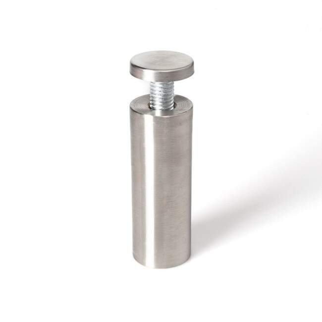 1in Dia x 2-1/2in (Nominal) Barrel Length | Brushed Stainless Finish ...