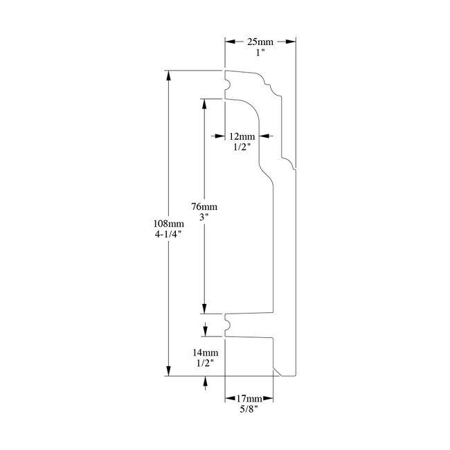 Orac Decor | Duropolymer Polystyrene Baseboard Moulding | Primed White ...