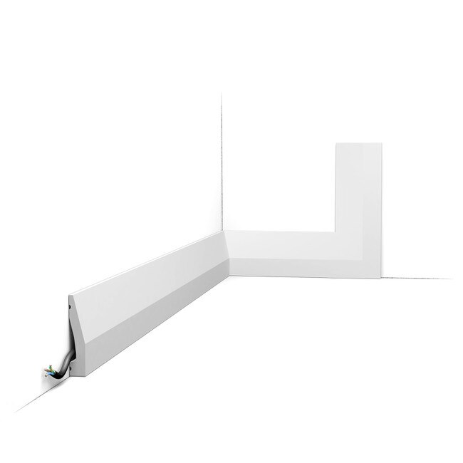 Orac Decor | Duropolymer Polystyrene Baseboard Moulding | Primed White ...