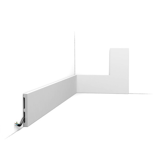 Orac Decor | Duropolymer Polystyrene Baseboard Moulding | Primed White ...