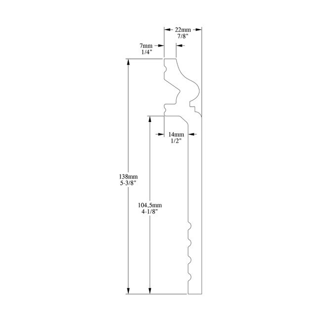Orac Decor | Duropolymer Polystyrene Baseboard Moulding | Primed White ...