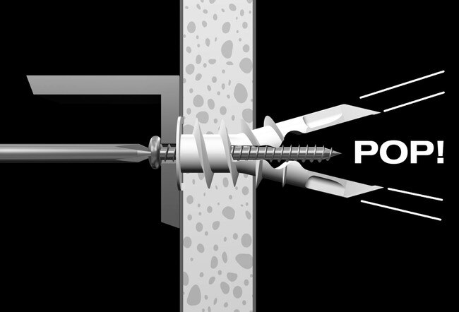 Toggler SnapSkru Self Drilling Drywall Anchors | TA-0012