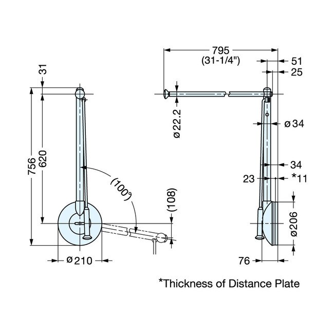 Sugatsune Tallman Hanger | TAS-800R/G
