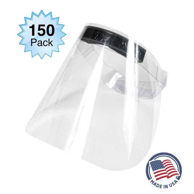 Universal Face Shields 150 Per Box | TFS-A-150