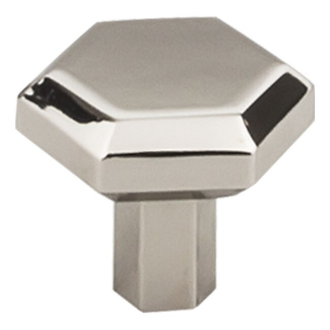 Lydia Hexagon Knob 1 1/4" Polished Nickel