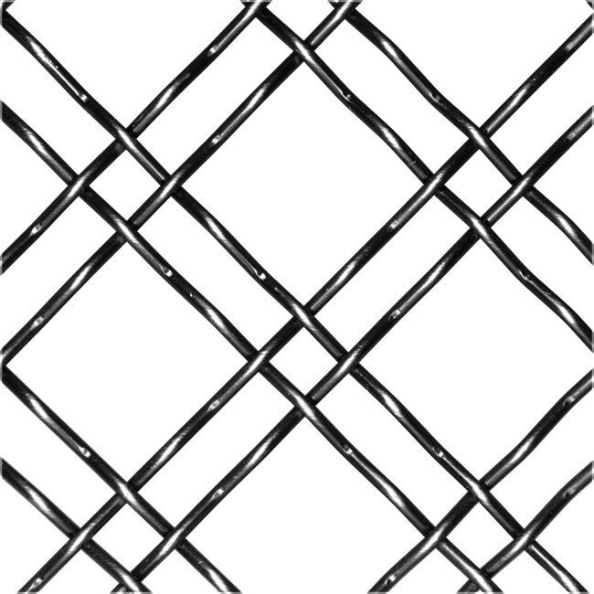 Round Intercrimp | Woven Wire Grille | WWG-11438C by Kent Design
