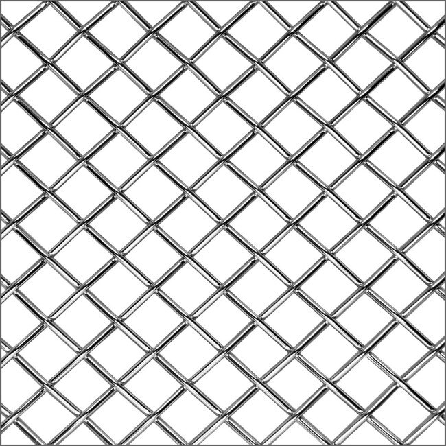 Round Single Crimp | Woven Wire Grille | WWG-215S by Kent Design