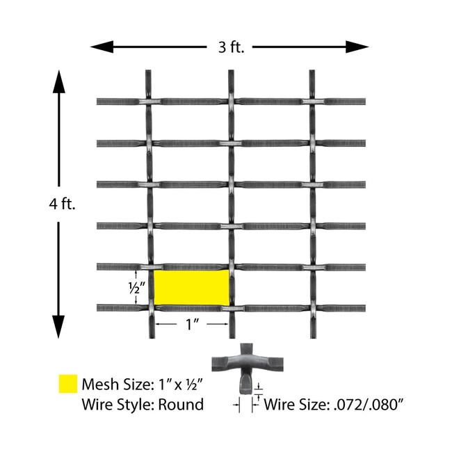Woven Wire Grille | WWG-MD11
