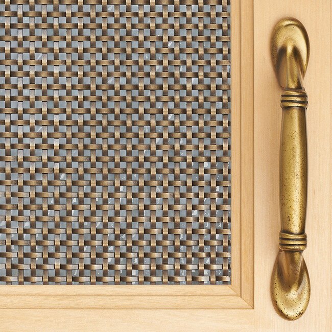 Flat Single Crimp | Woven Wire Grille | WWG-RE25 by Kent Design